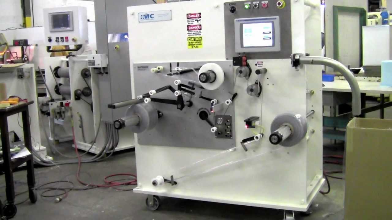 Computerized Respooler with interleaf - YouTube