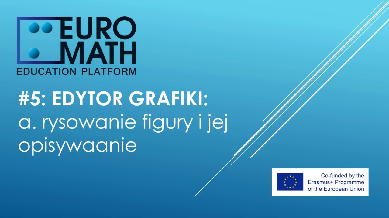 5.a Edytor Grafiki - Rysowanie figury i opisywanie - YouTube