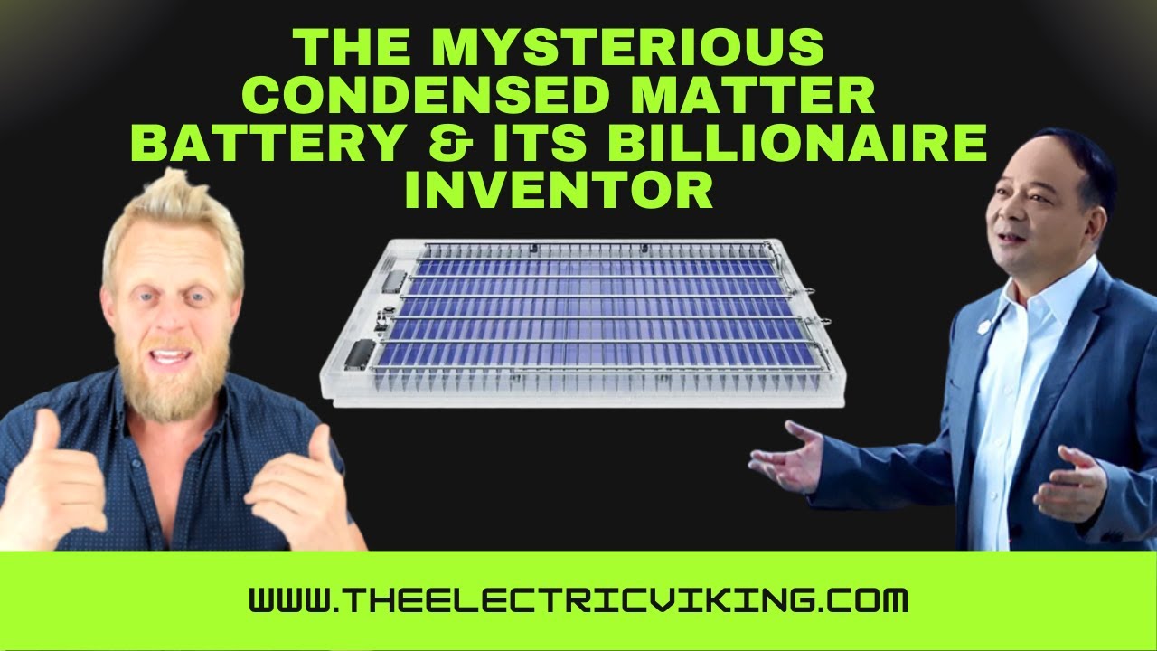 The mysterious Condensed Matter battery & its billionaire inventor ...