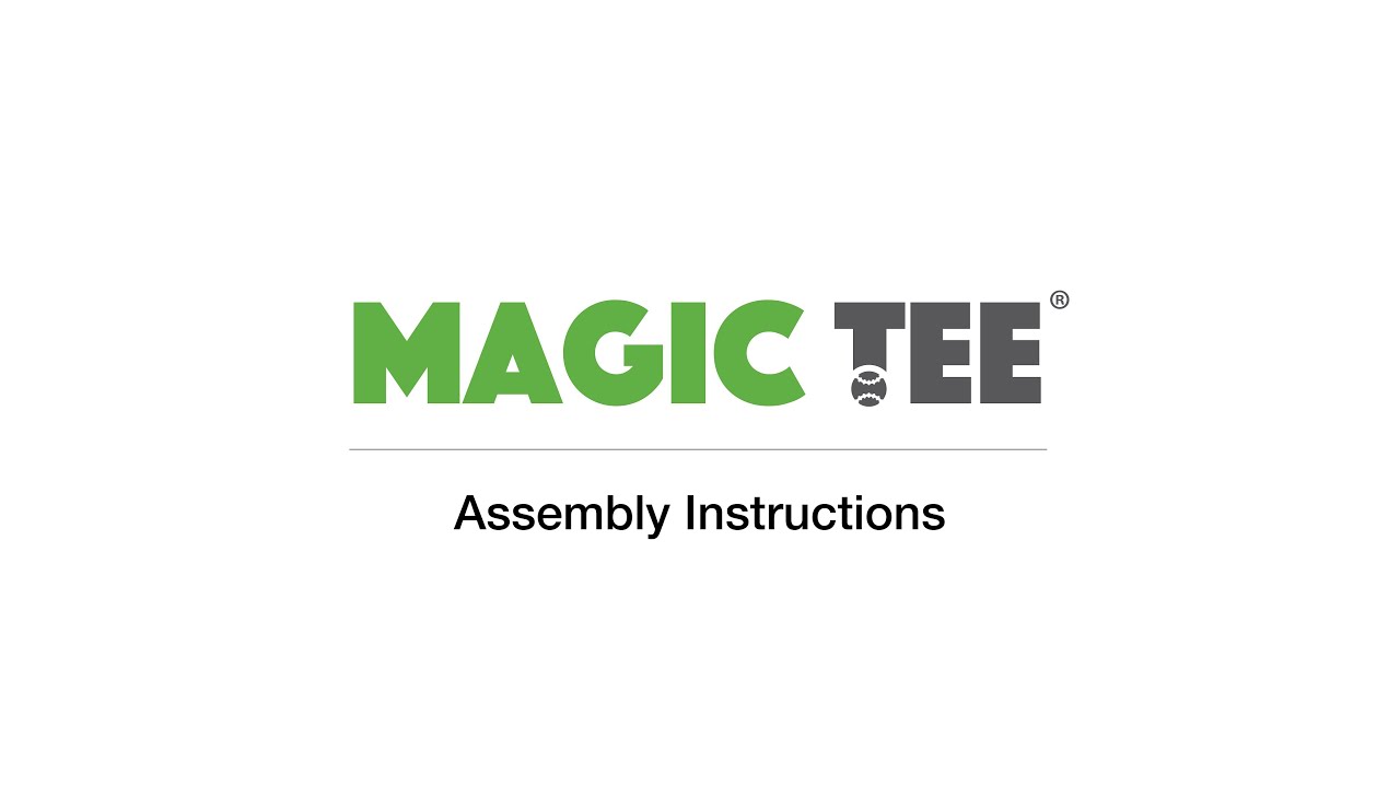 How to Assemble Your Magic Tee - YouTube