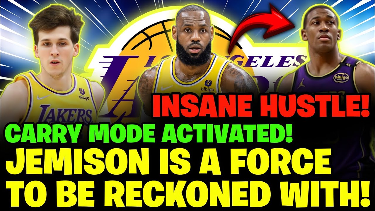 INSANE! IS JEMISON THE LAKERS’ NEW SECRET WEAPON?! LEBRON AND REAVES ...