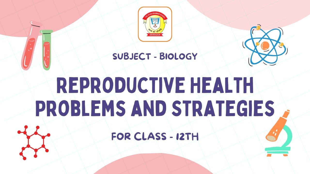 Reproductive Health Problems and Strategies | Class 12 Biology | The ...