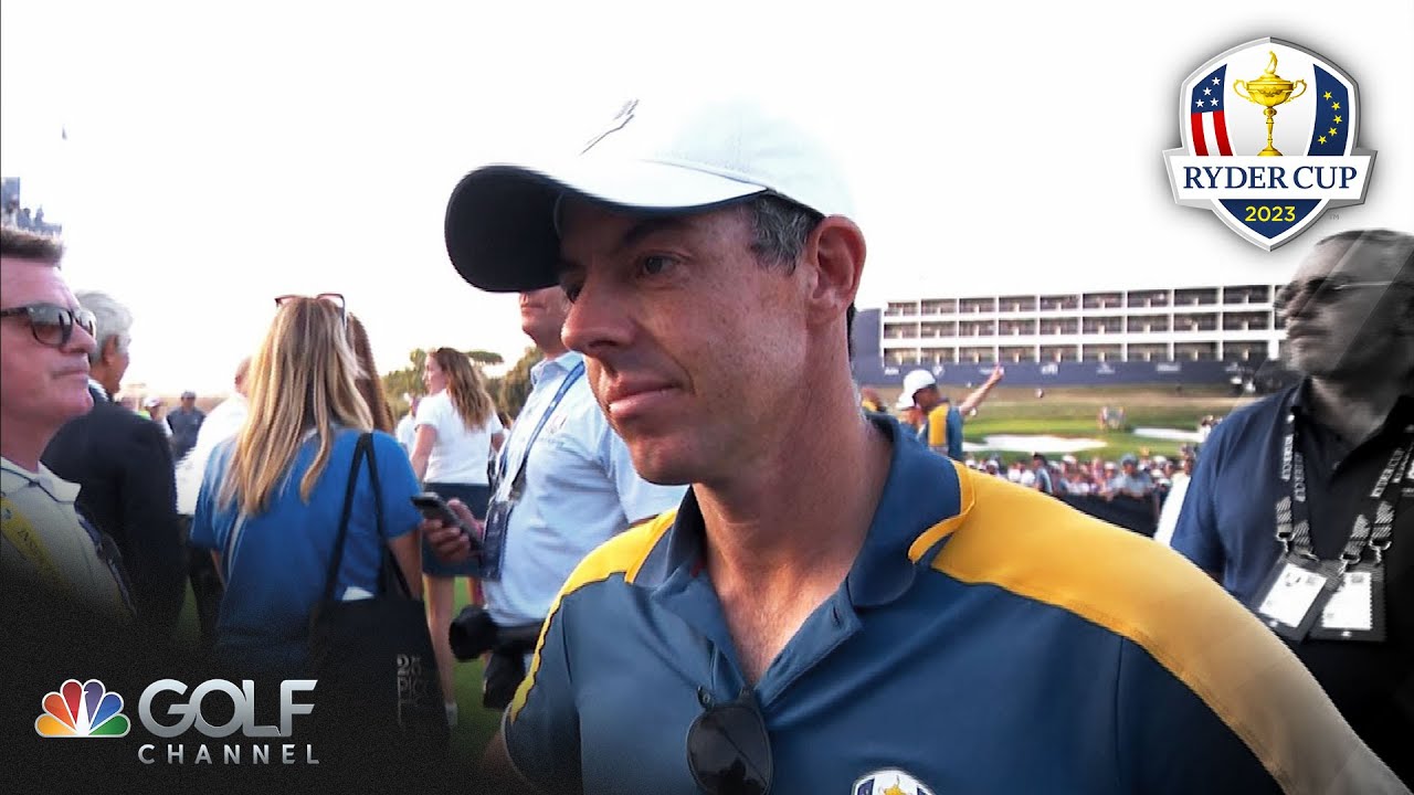 Rory McIlroy: Ryder Cup is 'the pinnacle' of golf | 2023 Ryder Cup ...