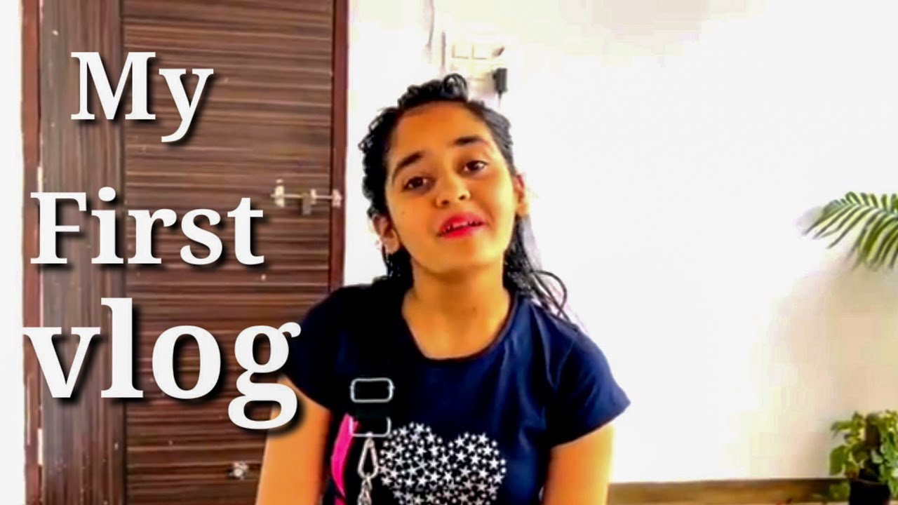 My First vlog |@bindass Kavya - YouTube