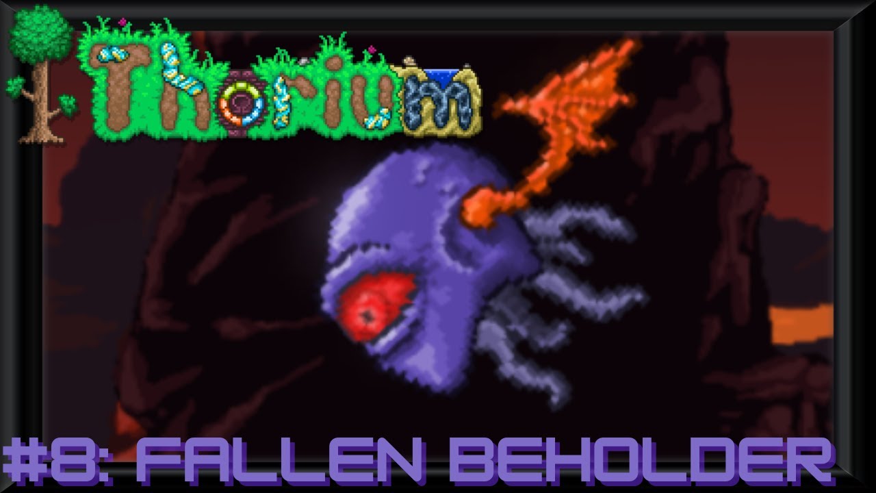 Terraria Thorium mod no-hit #8: Fallen Beholder - YouTube