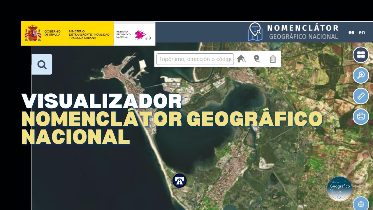 Visualizador "Nomenclátor Geográfico Nacional"- Instituto Geográfico ...