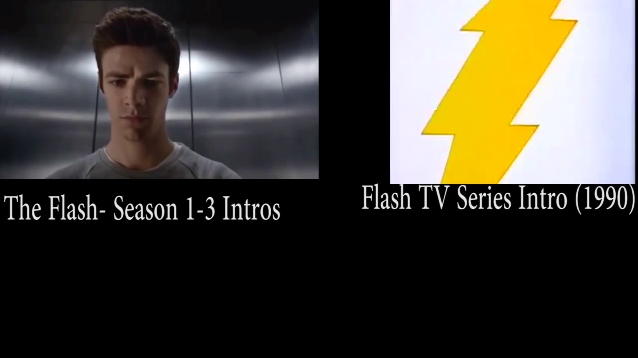 The Flash Season 1-3(2014-2017) Intros vs,in,and The Flash 1990 - YouTube
