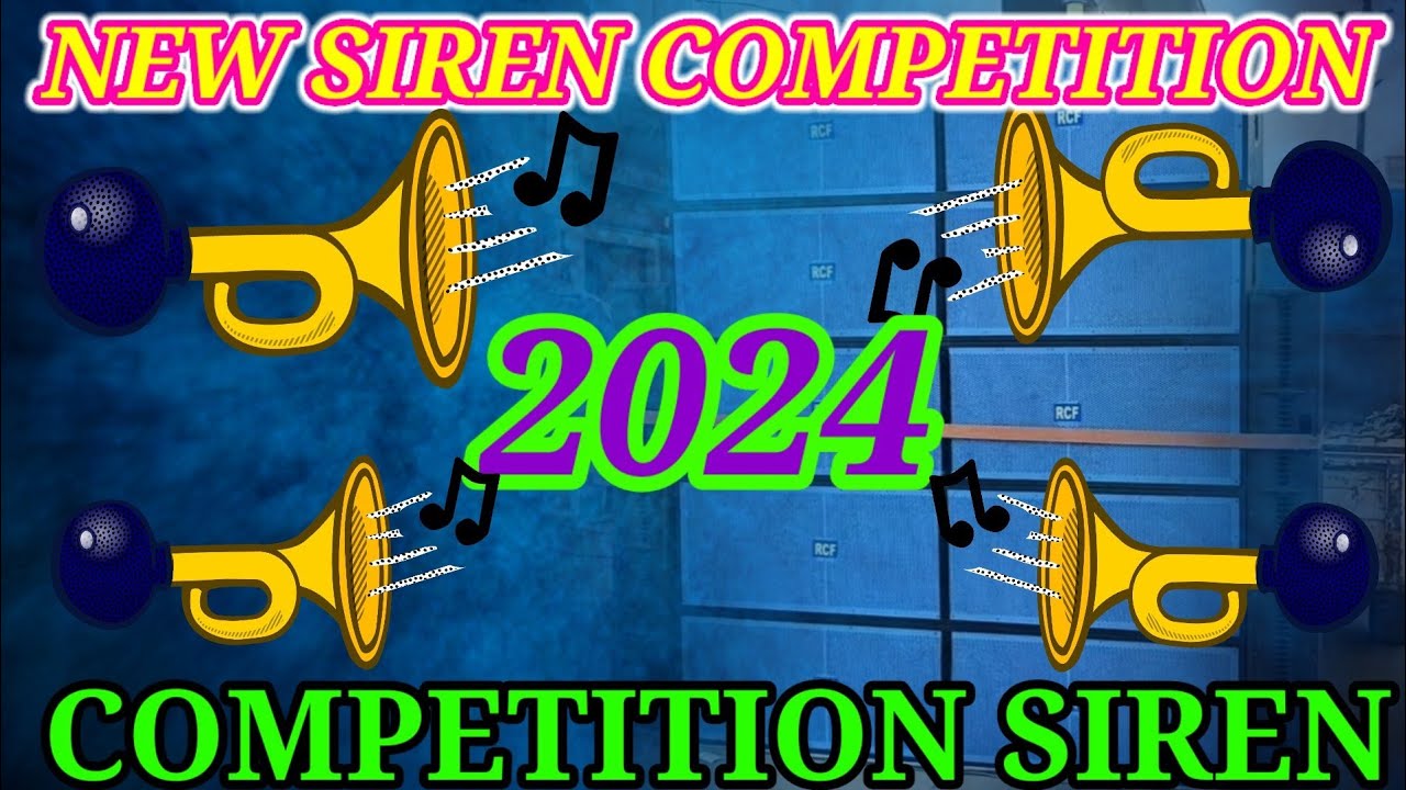 new siren dj Competition//Competition siren 2024//dj mithun - YouTube