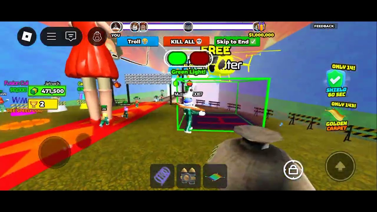 Playing impossible jump rope in roblox part 2 - YouTube
