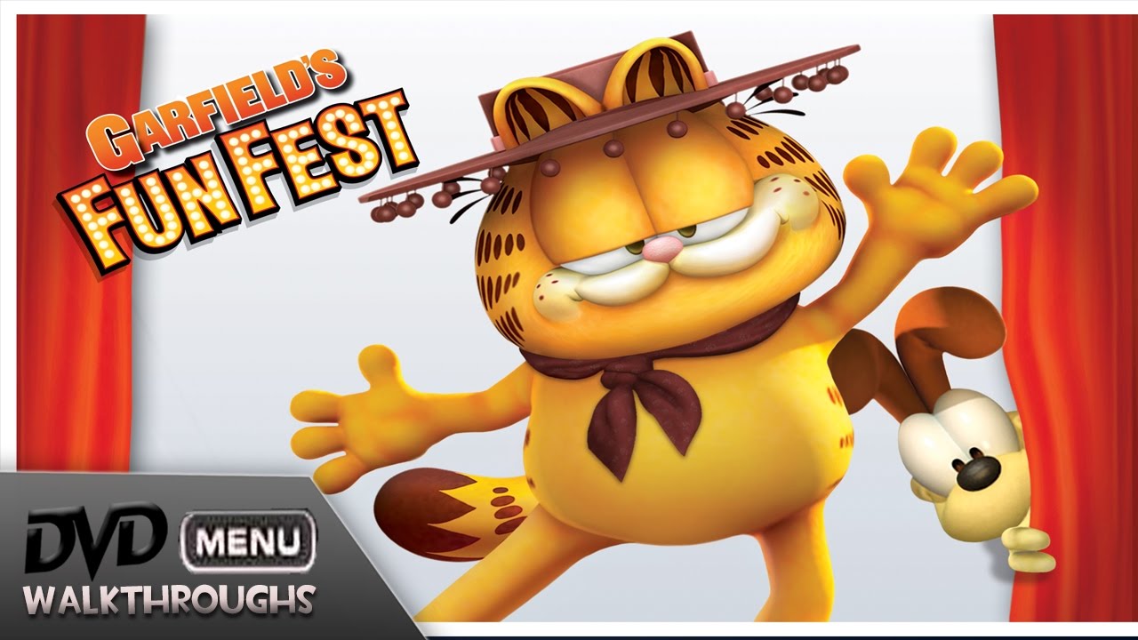 Garfield's Fun Fest (2008) DvD Menu Walkthrough - YouTube