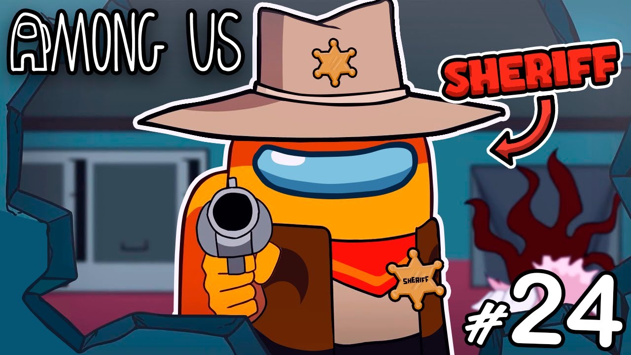 ¡La PARTIDA mas ÉPICA de Among Us! 🚀 Soy el SHERIFF [MODS] | Among Us ...