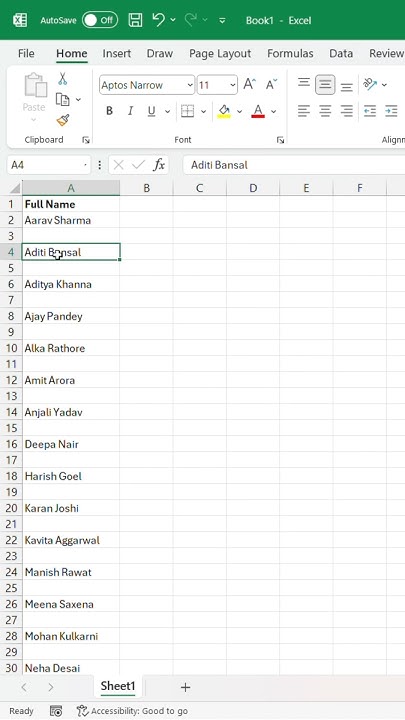 How to insert blank pro in Excel in seconds, insert blank Row after every row one by one # ...