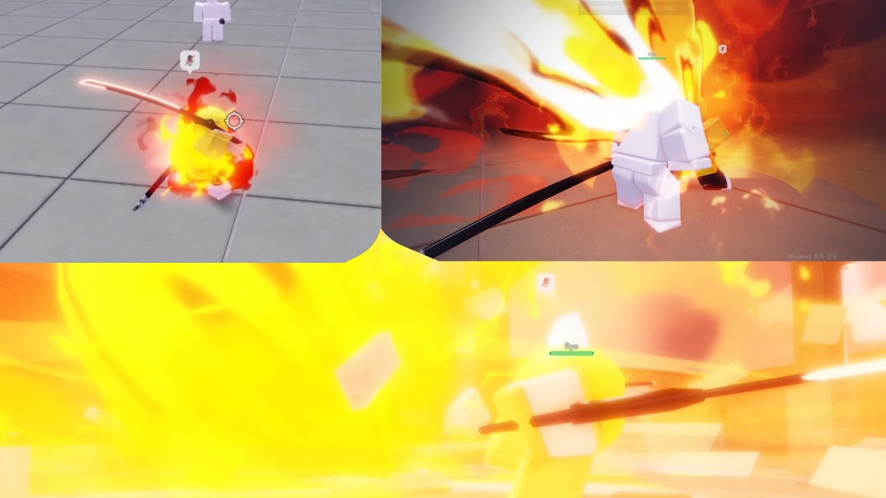 Flame Breathing Showcase | Slayer Battlegrounds - YouTube