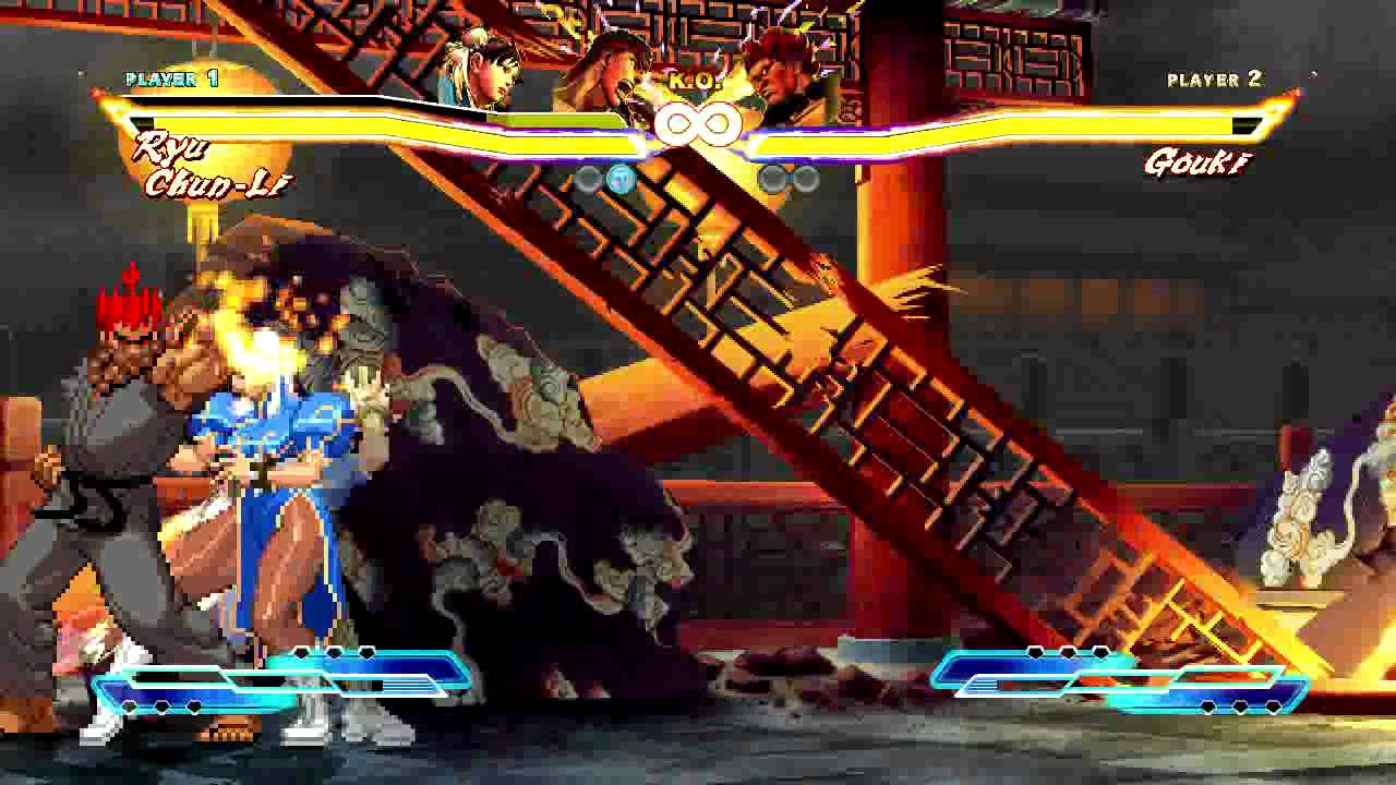 Streetfighter X Tekken Inspired Lifebars Mugen - YouTube