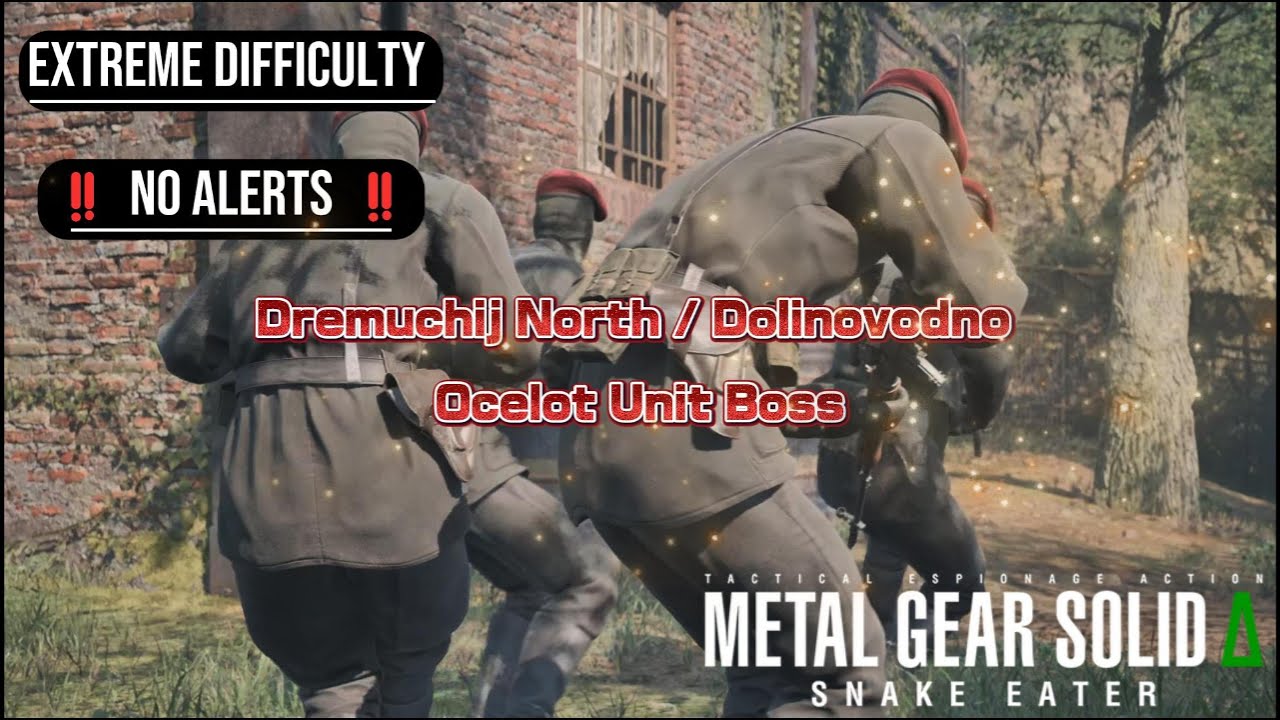 Ocelot Unit Boss Fight | MGS Delta: - Extreme (No Alerts - Perfect ...