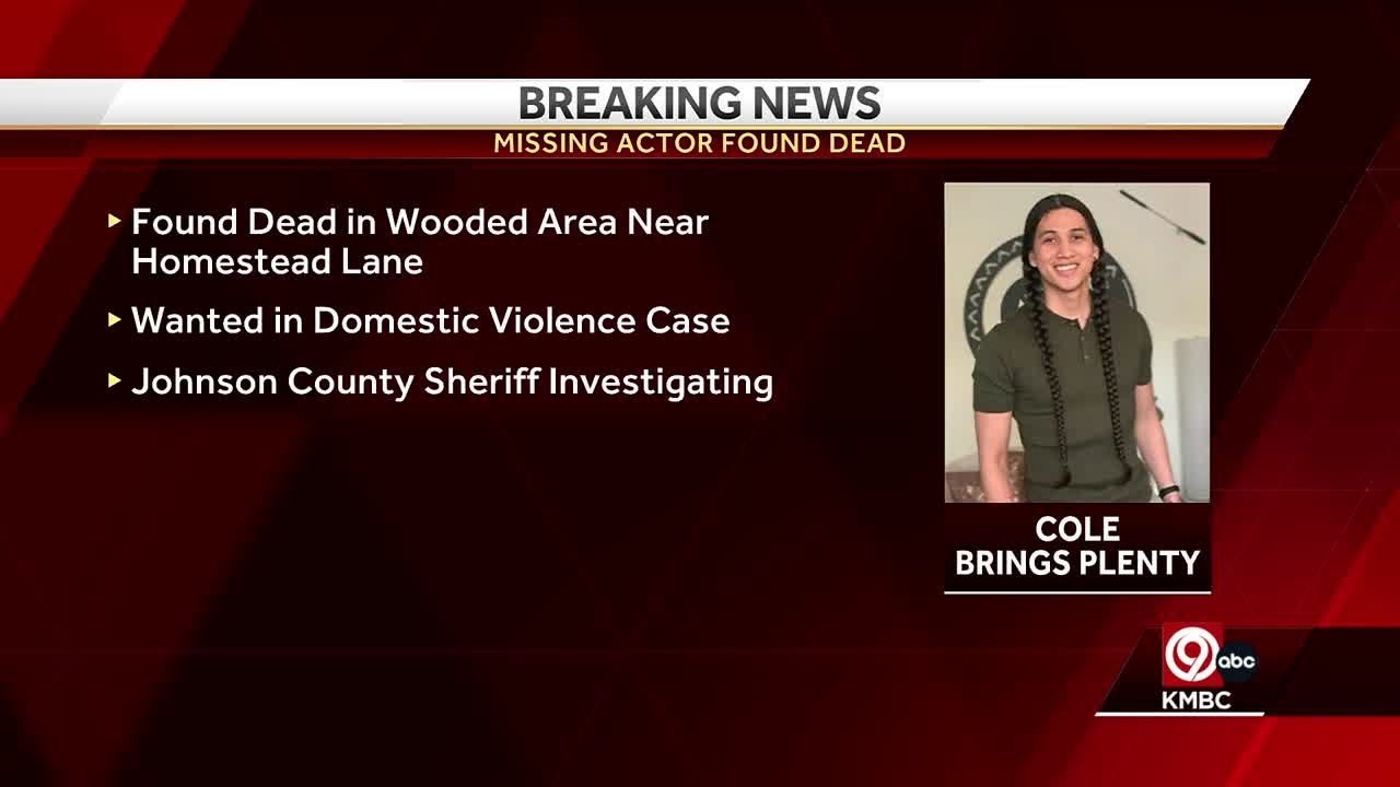 Sheriff's Office: Actor Cole Brings Plenty found dead in Johnson County ...