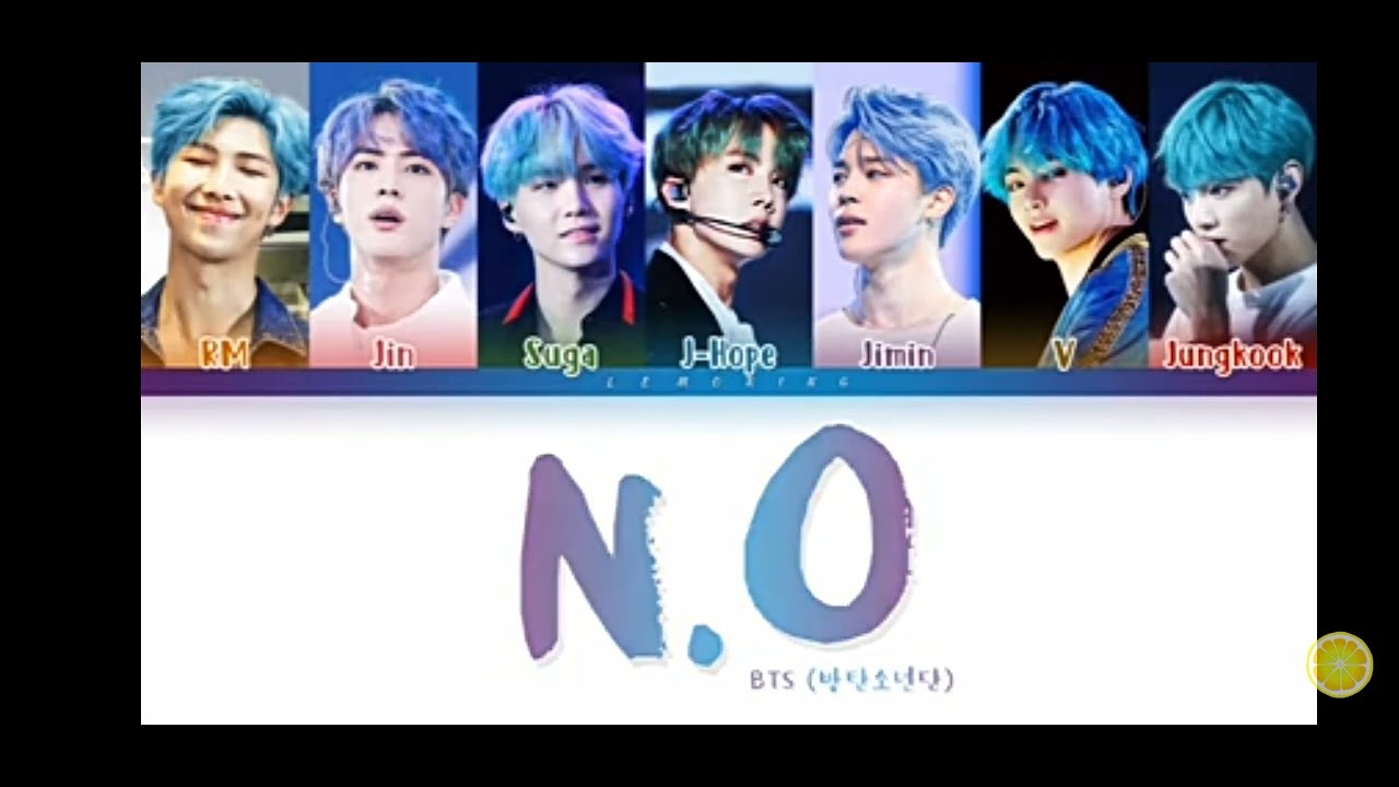 Bts song NO(ㅜㅐ) - YouTube