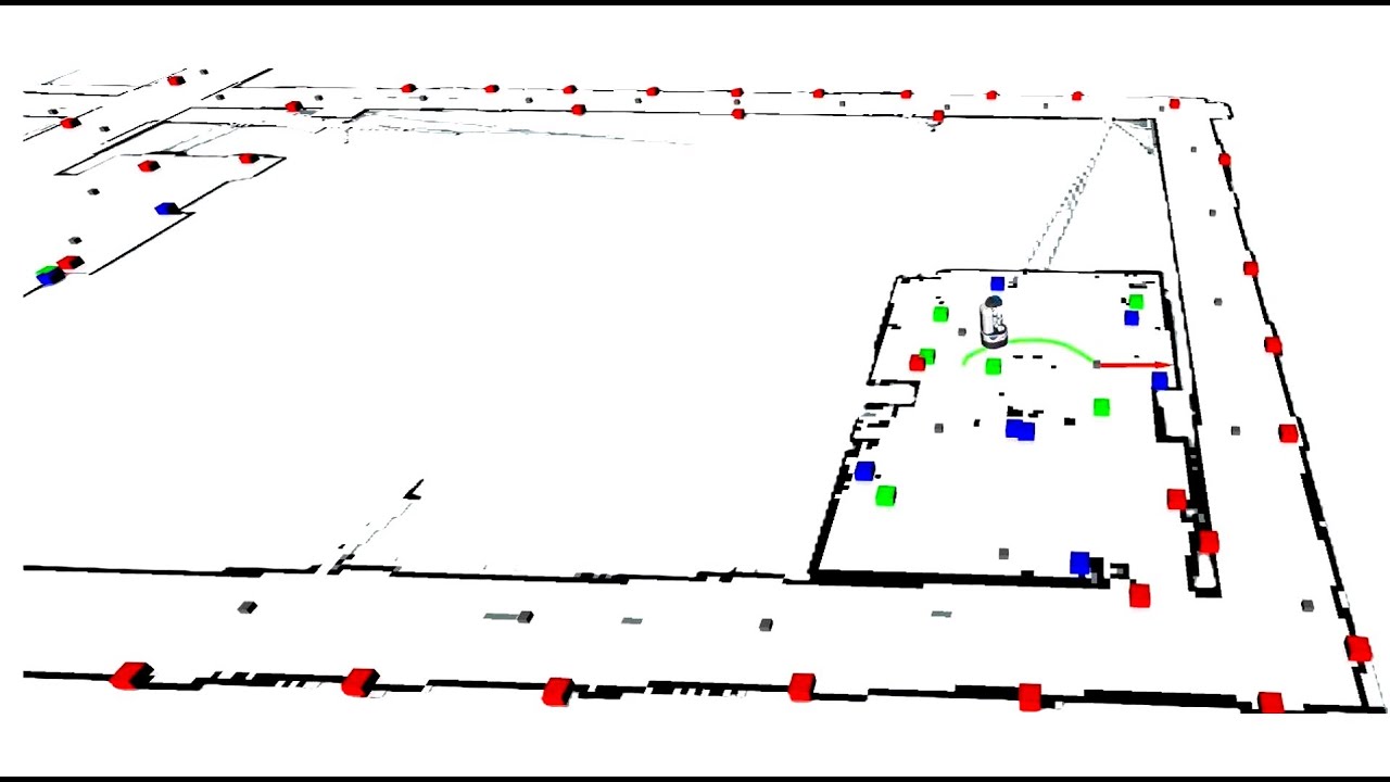Autonomous Exploration And Semantic Updating Of Large Scale Indoor Environments With Mobile
