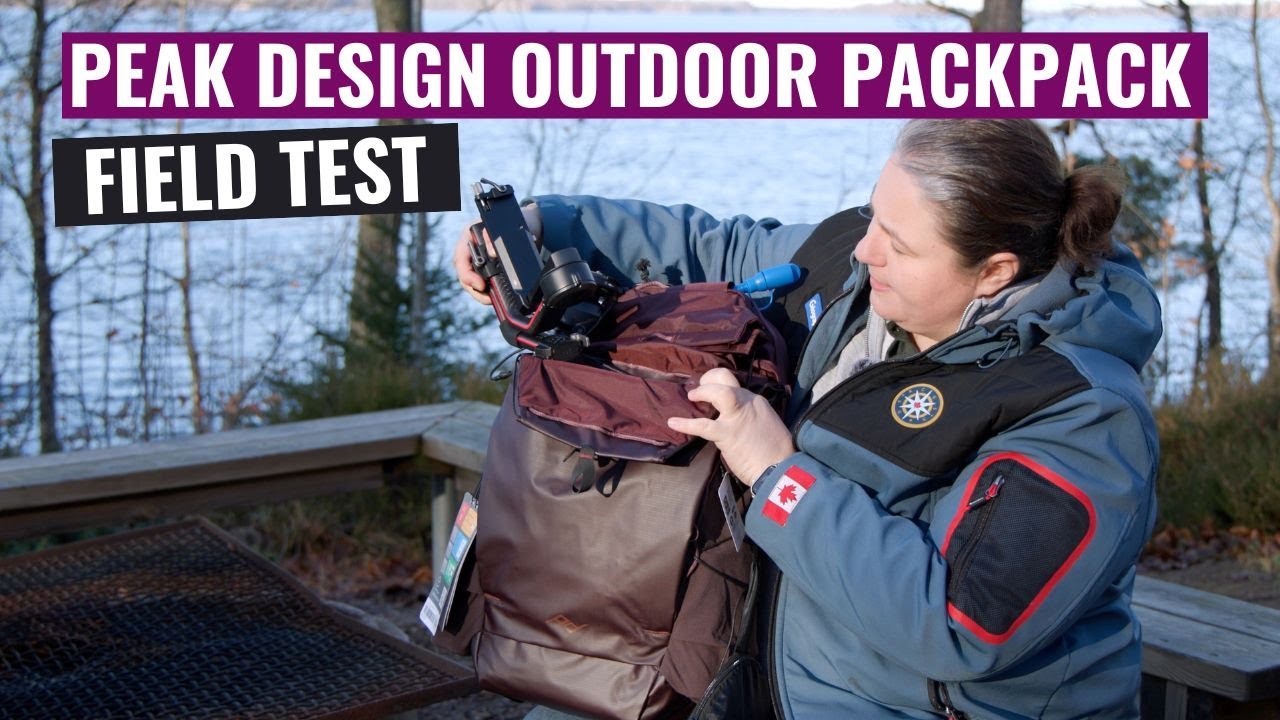 Peak Design Outdoor Backpack - Field test - YouTube
