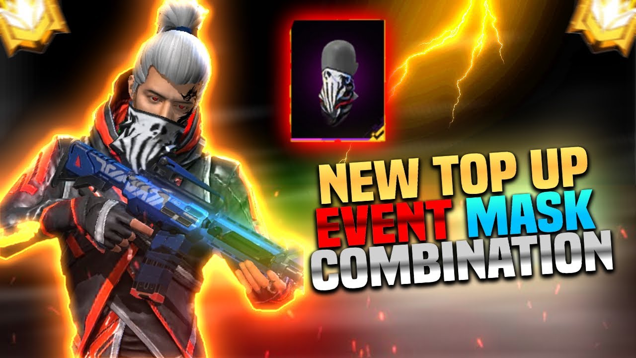 PRO DRESS COMBINATION WITH INSTINCT BANDANA MASK || FREE FIRE NEW TOPUP ...