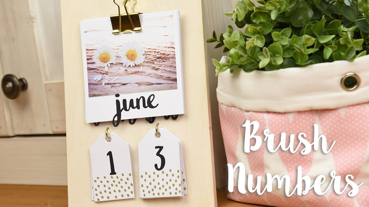 Brush Numbers Quick Make YouTube brush-numbers-quick-make-youtube