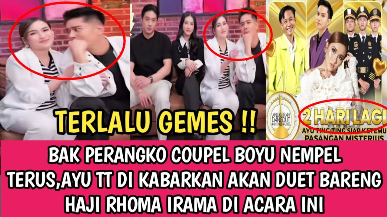 BAK PERANGKO !! BOYU NEMPEL TEROS,BIKIN GEMES FANS.BOY TATAP MESRA AYU ...