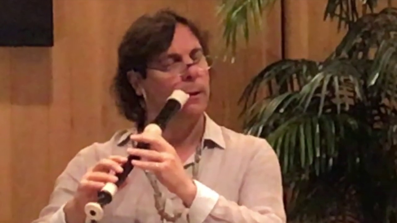 David Young meditation music on duel flutes - YouTube