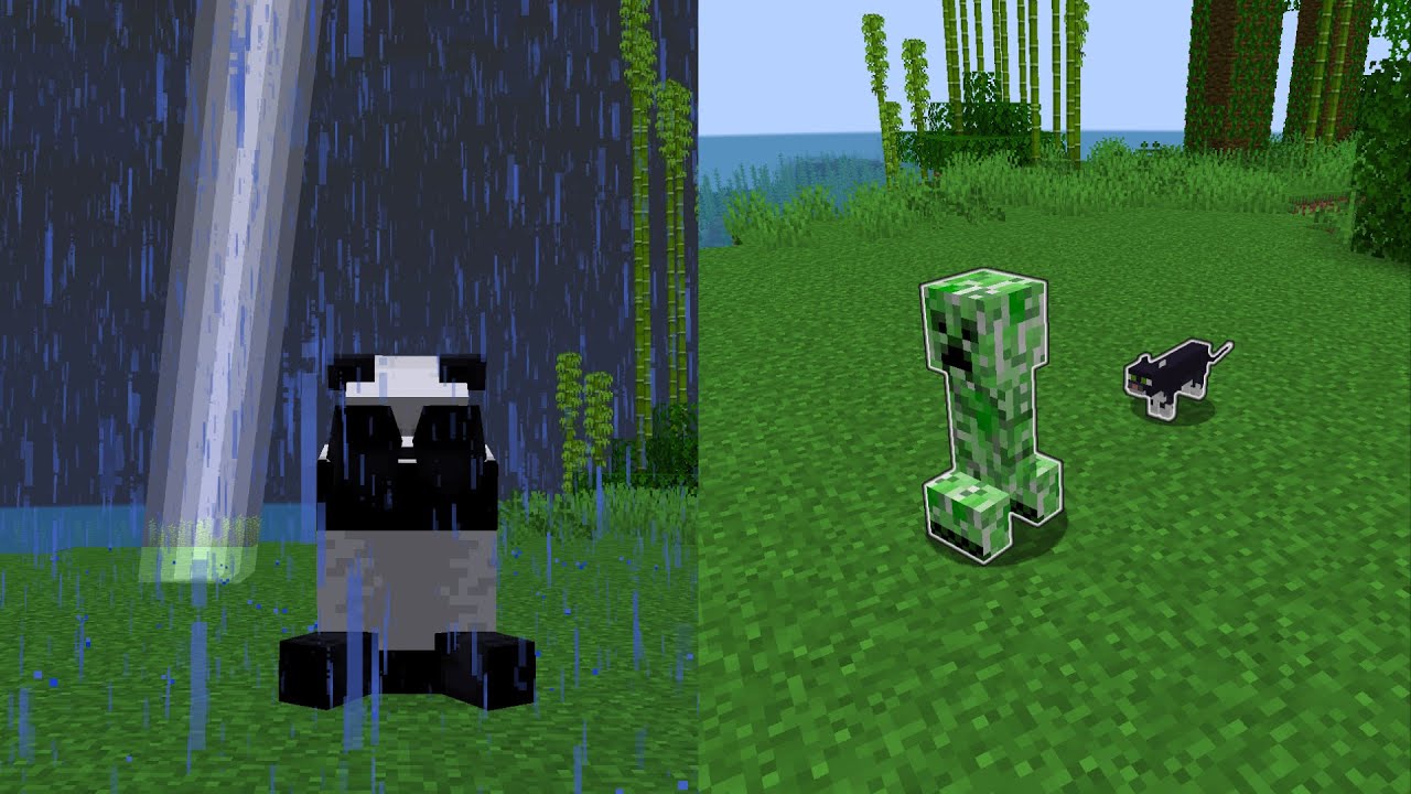 Minecraft mobs and theirs weaknesses - YouTube