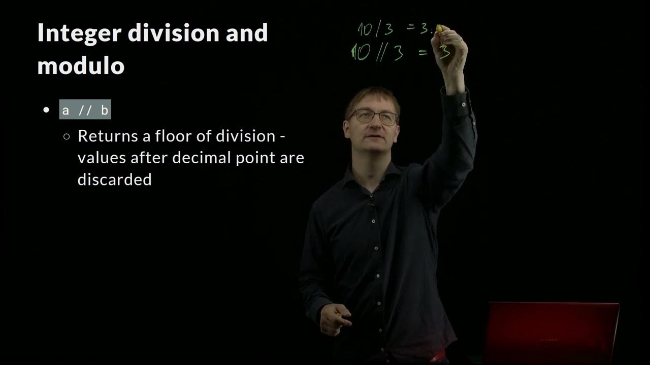 Python (eng) - computing with numbers - YouTube