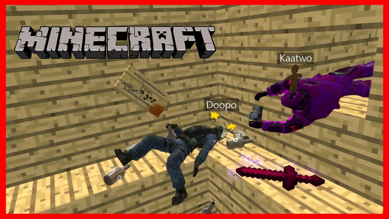 Doopo solves Minecraft puzzle - YouTube