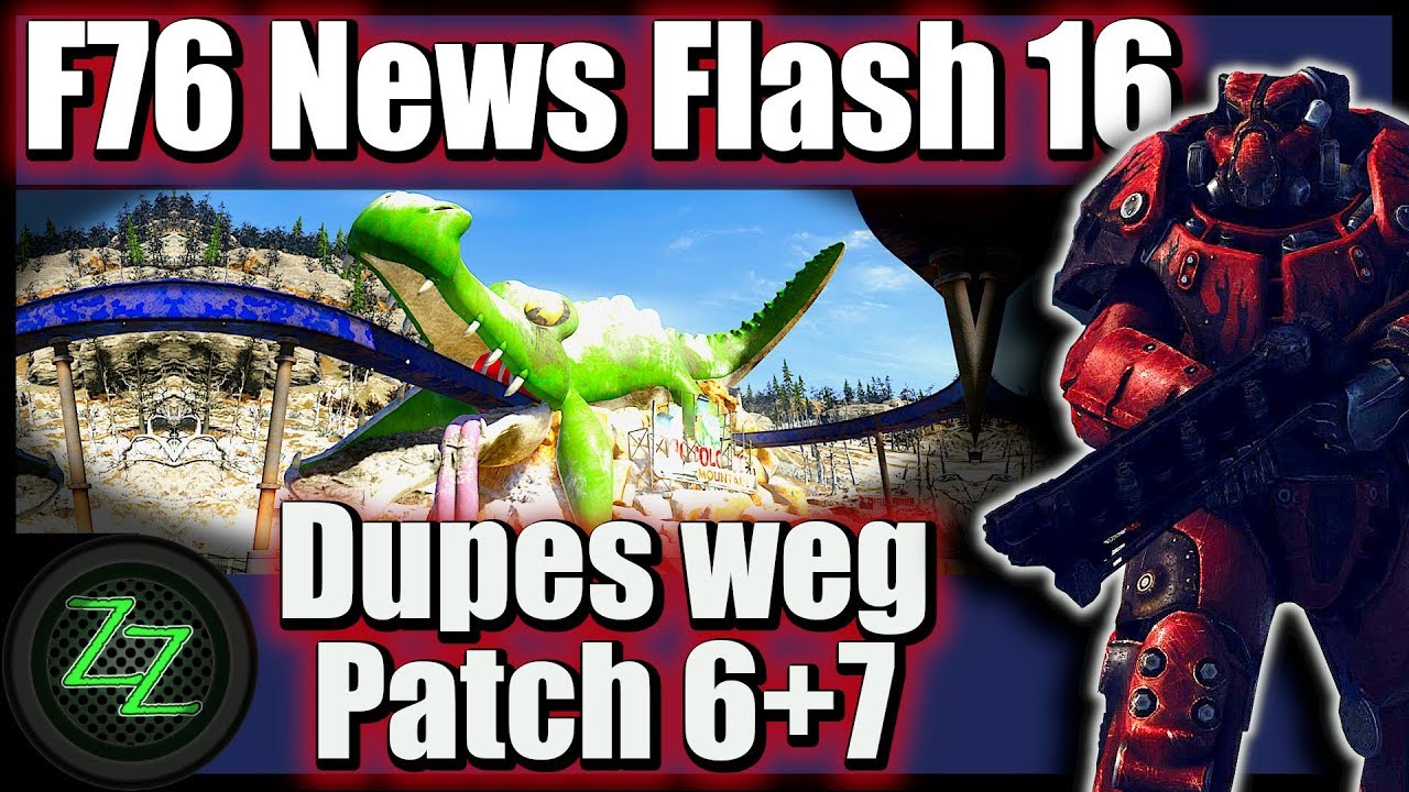 Fallout 76 Infos (deutsch) Dupes weg, Details zu Patch 6 & 7, Obisidian ...