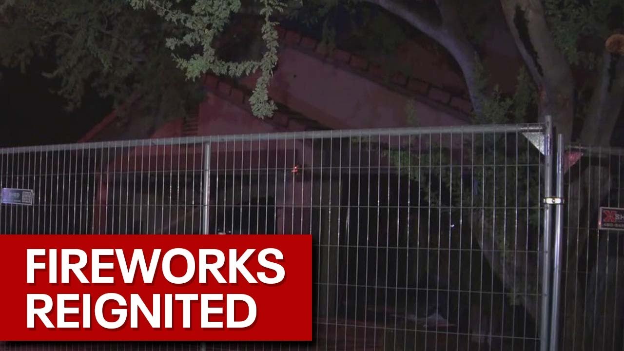 Gilbert house fire was caused by fireworks, officials say - YouTube