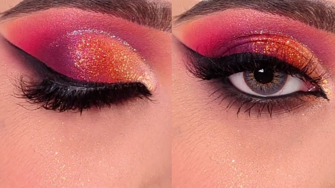 Gorgeous Bridal Eye Makeup | Bridal Eye Makeup Tutorial - YouTube