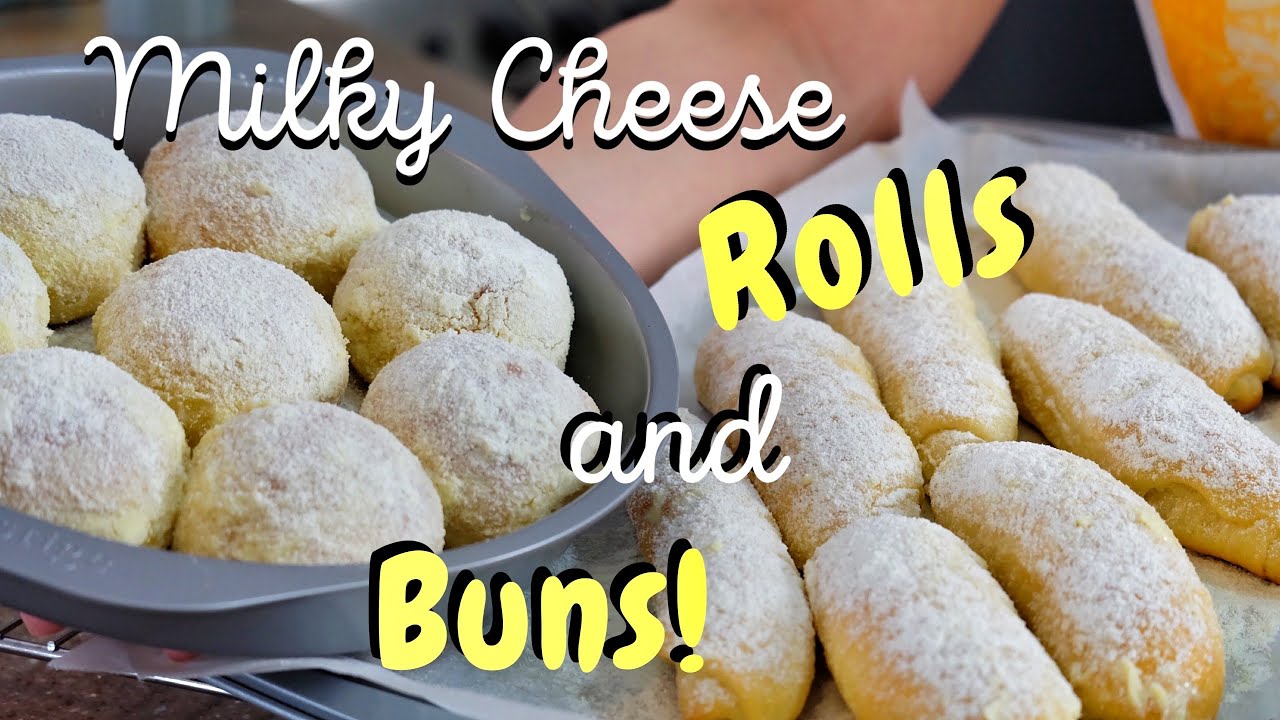 MILKY CHEESE ROLLS | CHEESE BUNS | SOFT MILKY CHEESY ROLLS and BUNS ...