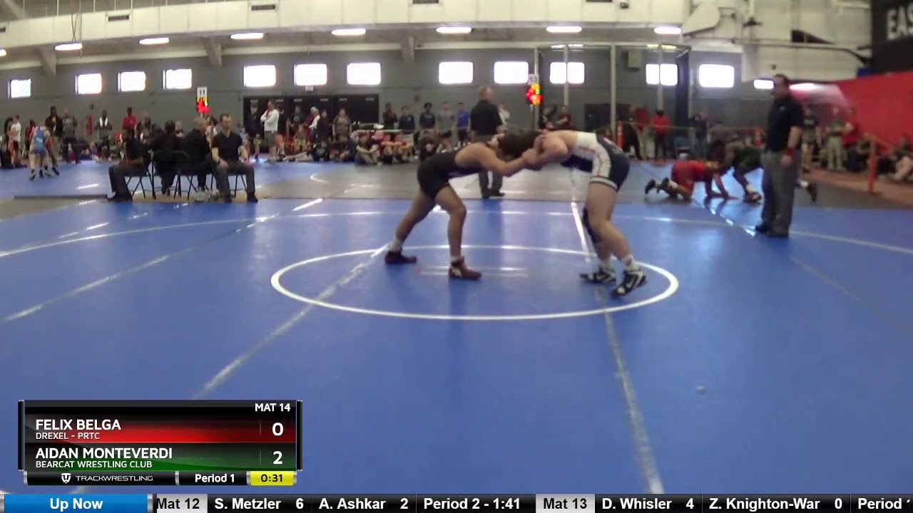 U23 74 KG Felix Belga Drexel - PRTC Vs Aidan Monteverdi Bearcat ...