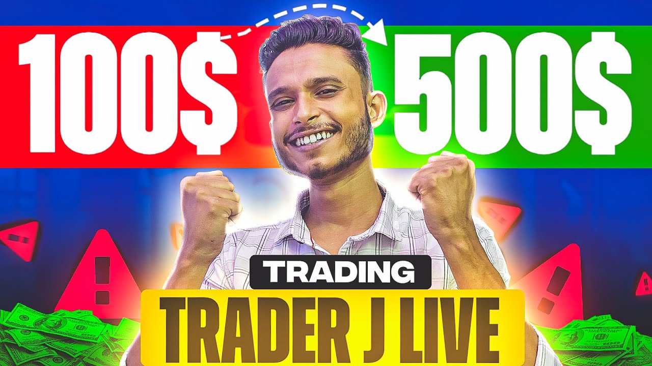 TRADER J LIVE SESSION | How to every trade win? | 1 minute strategy ...