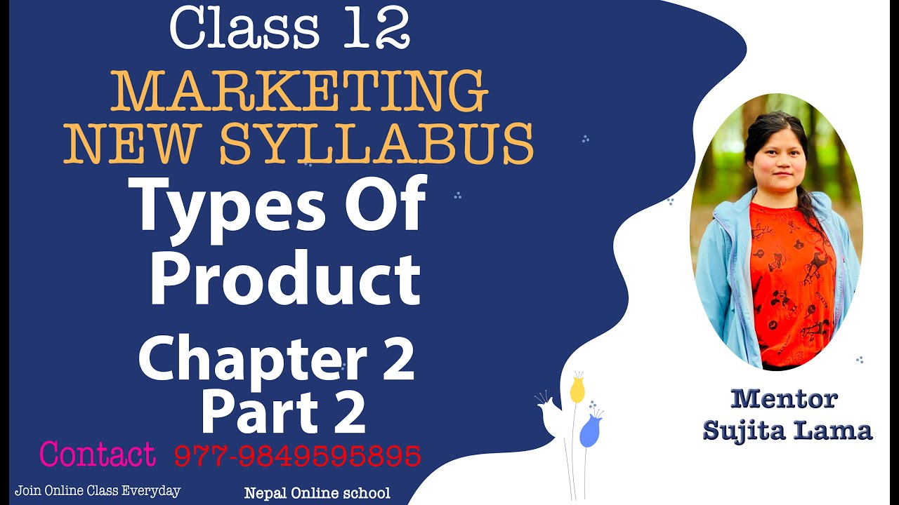 Class 12|Marketing|Chapter 2|Part2|New Syllabus|Classification/Types Of ...