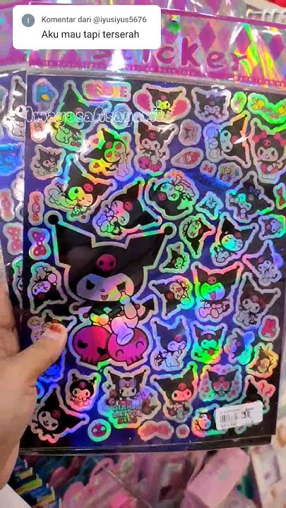 VLOG BELI STIKER - YouTube