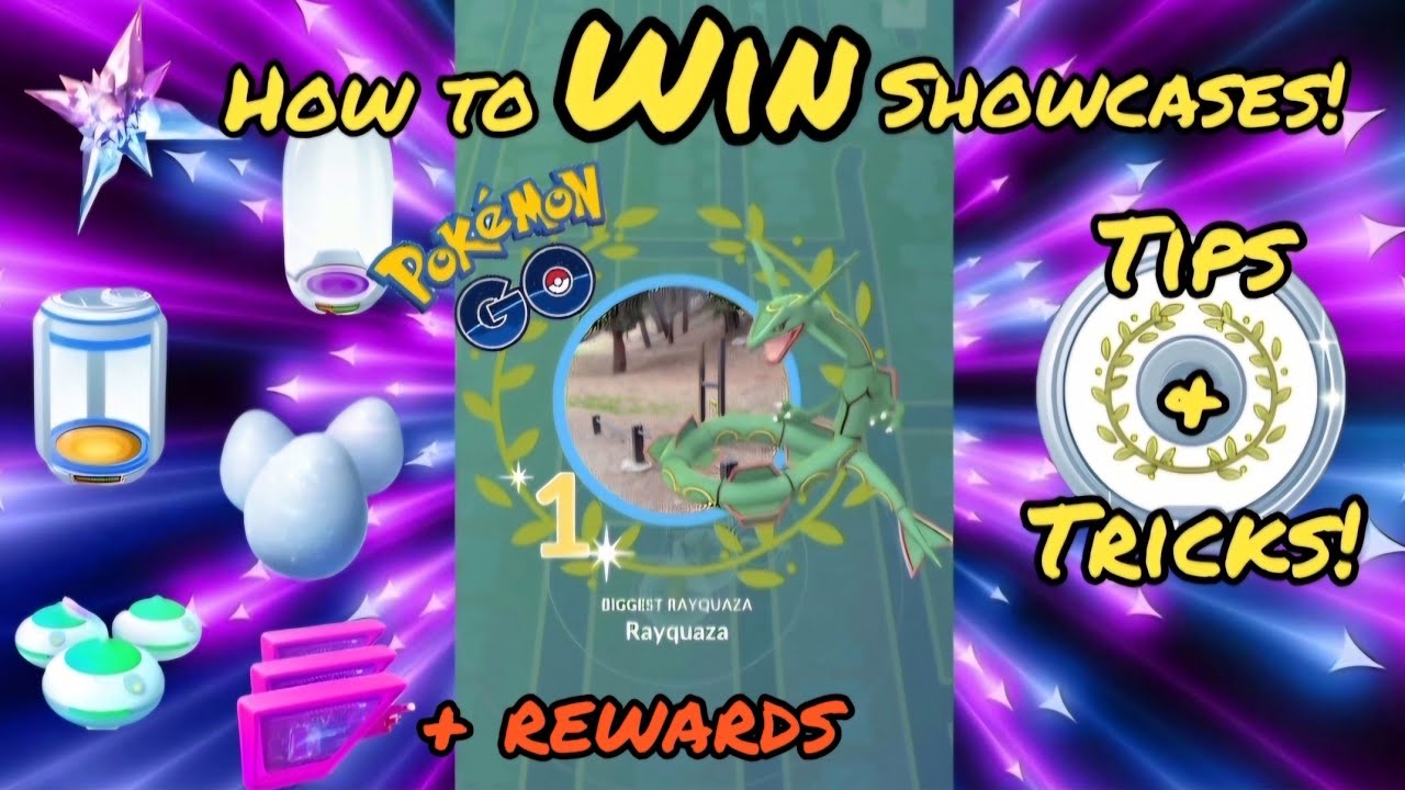 How to WIN every PokéStop Showcase! Tips & rewards Pokémon Go Showcases ...