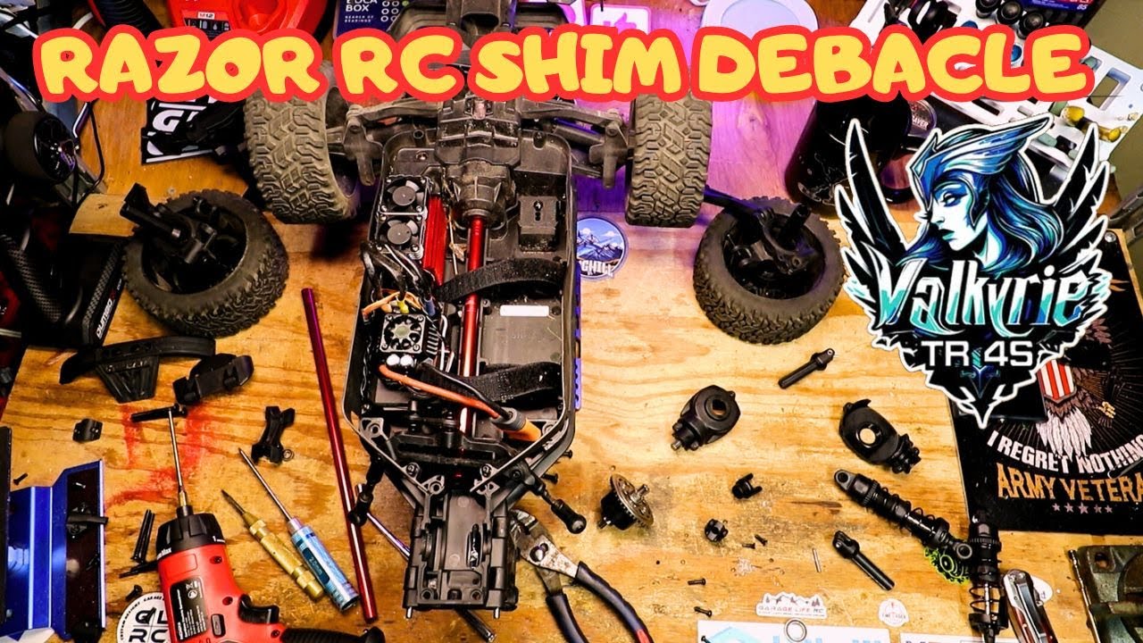 Bench EP 25 How To Remove The Valkyrie Diffs, More Fans, And Shock Issue And Tuning For The ...