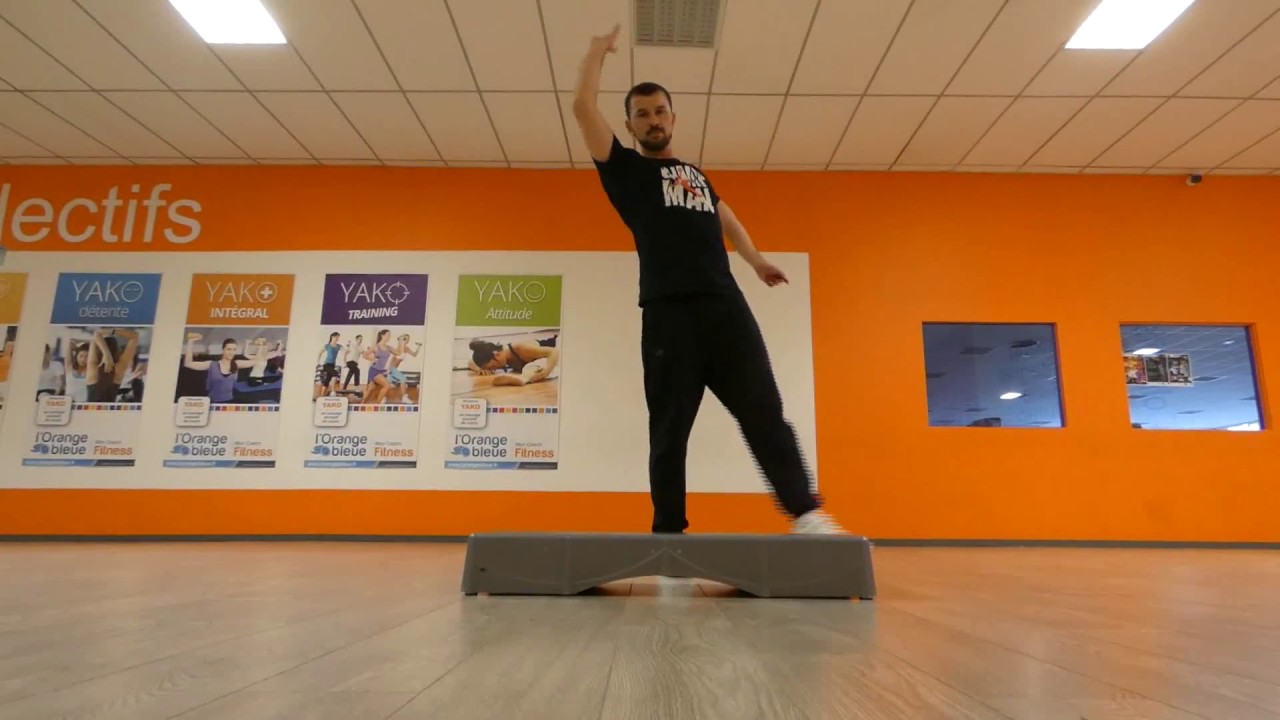 Step Choreography 121 Step by Step Advanced - YouTube