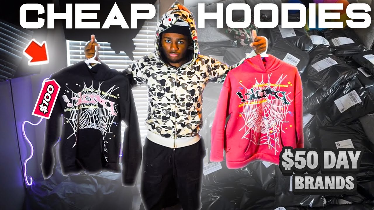 MY HOODIE COLLECTION | Best Places To Buy Designer Hoodies For Cheap ...