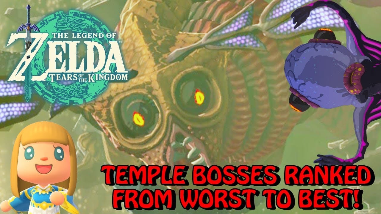 Ranking All Temple Bosses in Tears of the Kingdom from Worst to Best ...