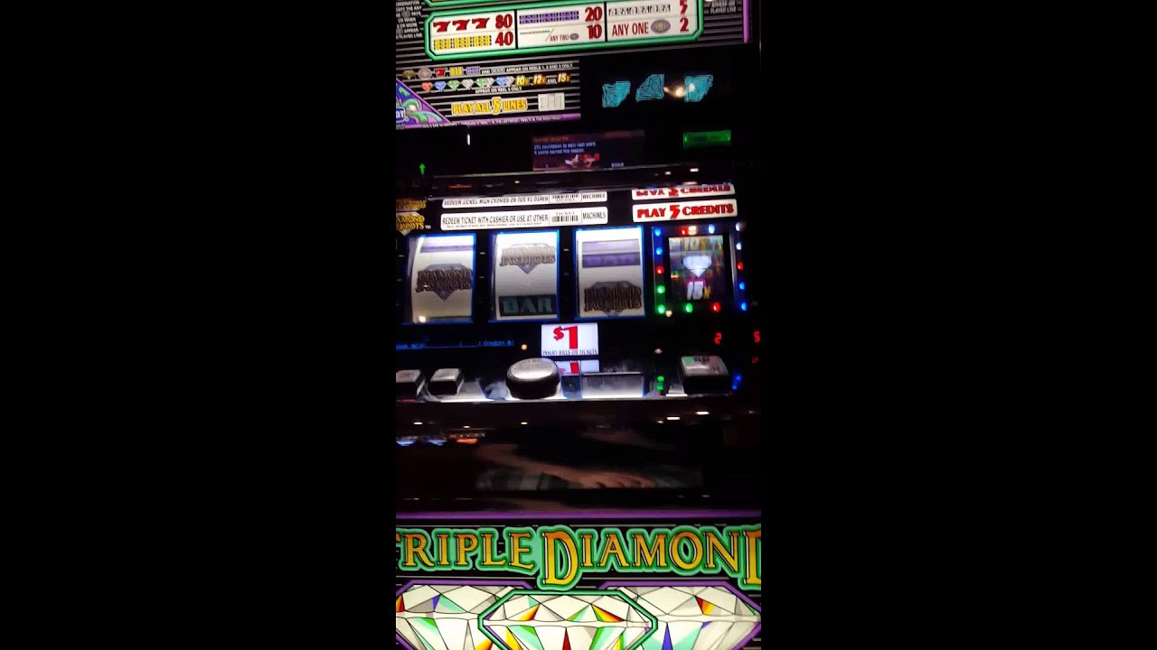 Diamond jackpots max bet bonus spin 5 dollar bet - YouTube