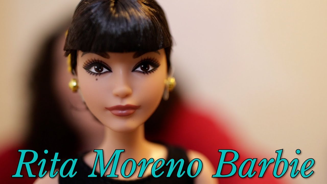 NEW Rita Moreno Barbie Doll Review #dolls #barbie #ritamoreno #mattel ...