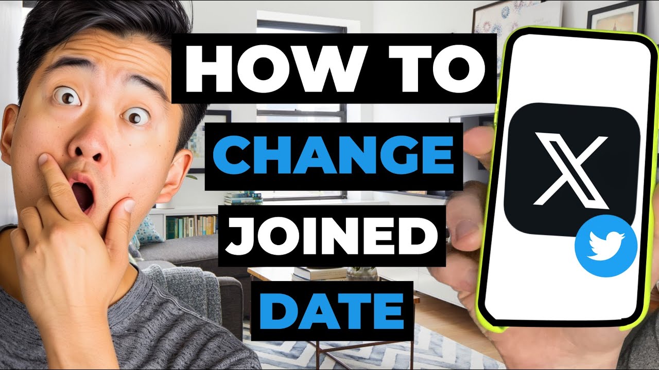 How To Change X (Twitter) Joined Date - YouTube