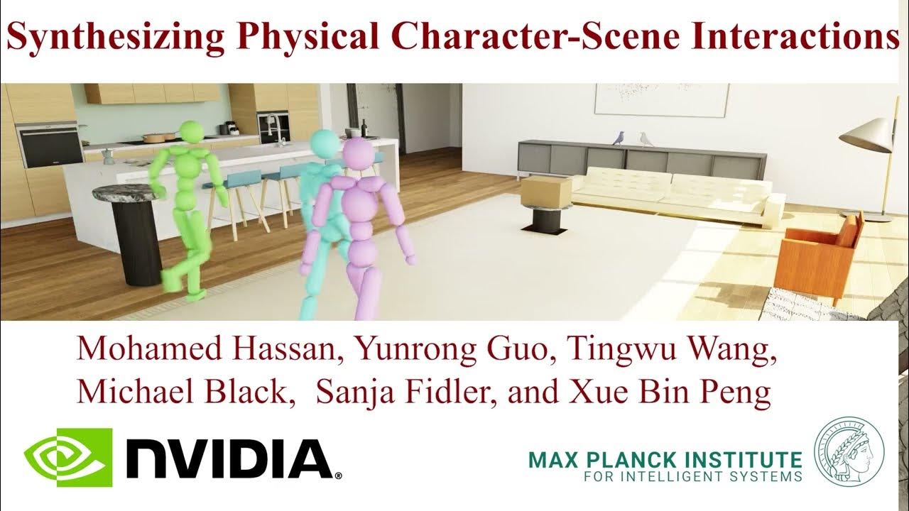 Synthesizing Physical Character-Scene Interactions - YouTube