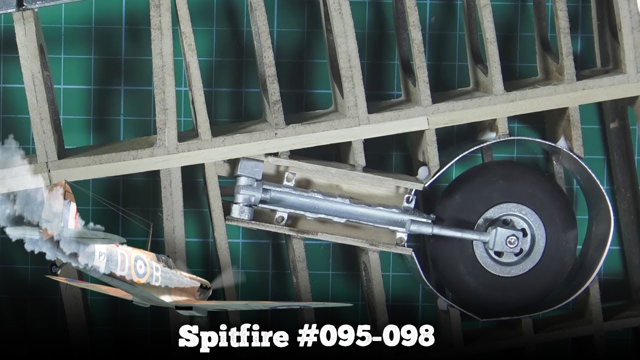 Spitfire MK VB #095-098 - Montam rotile - YouTube