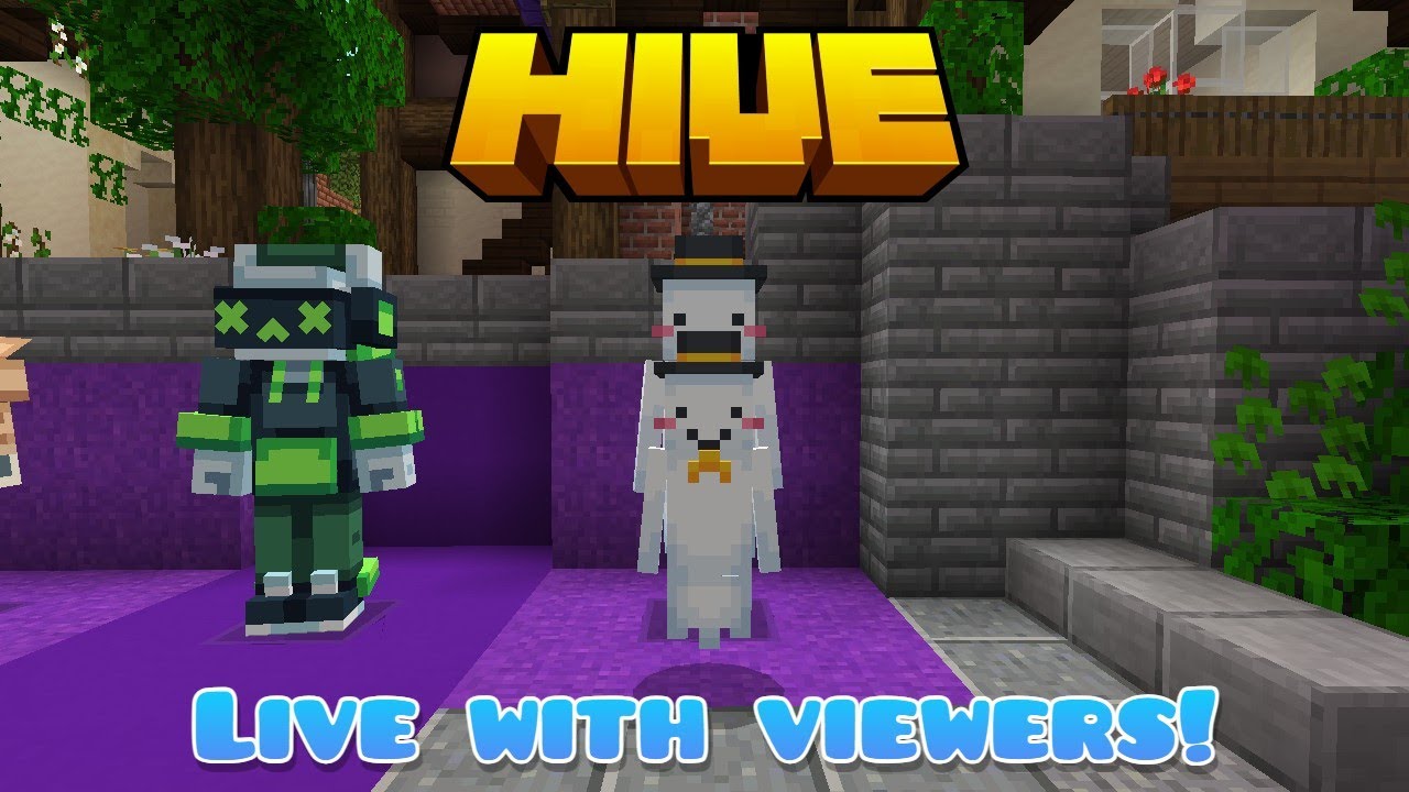 Hive Live With Viewers, But I'm Ghosty! | 160 Subs Today? - YouTube