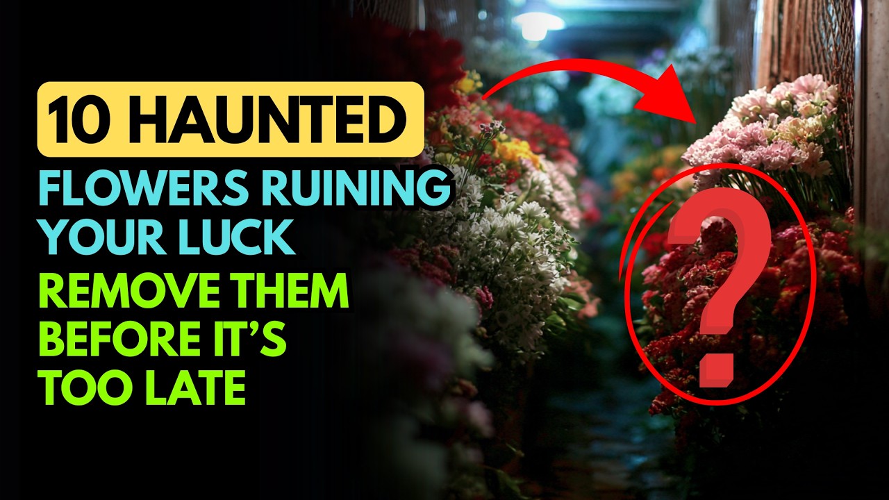 10 Haunted Flowers That Drain Your Luck—Remove Them from Your Home Now ...